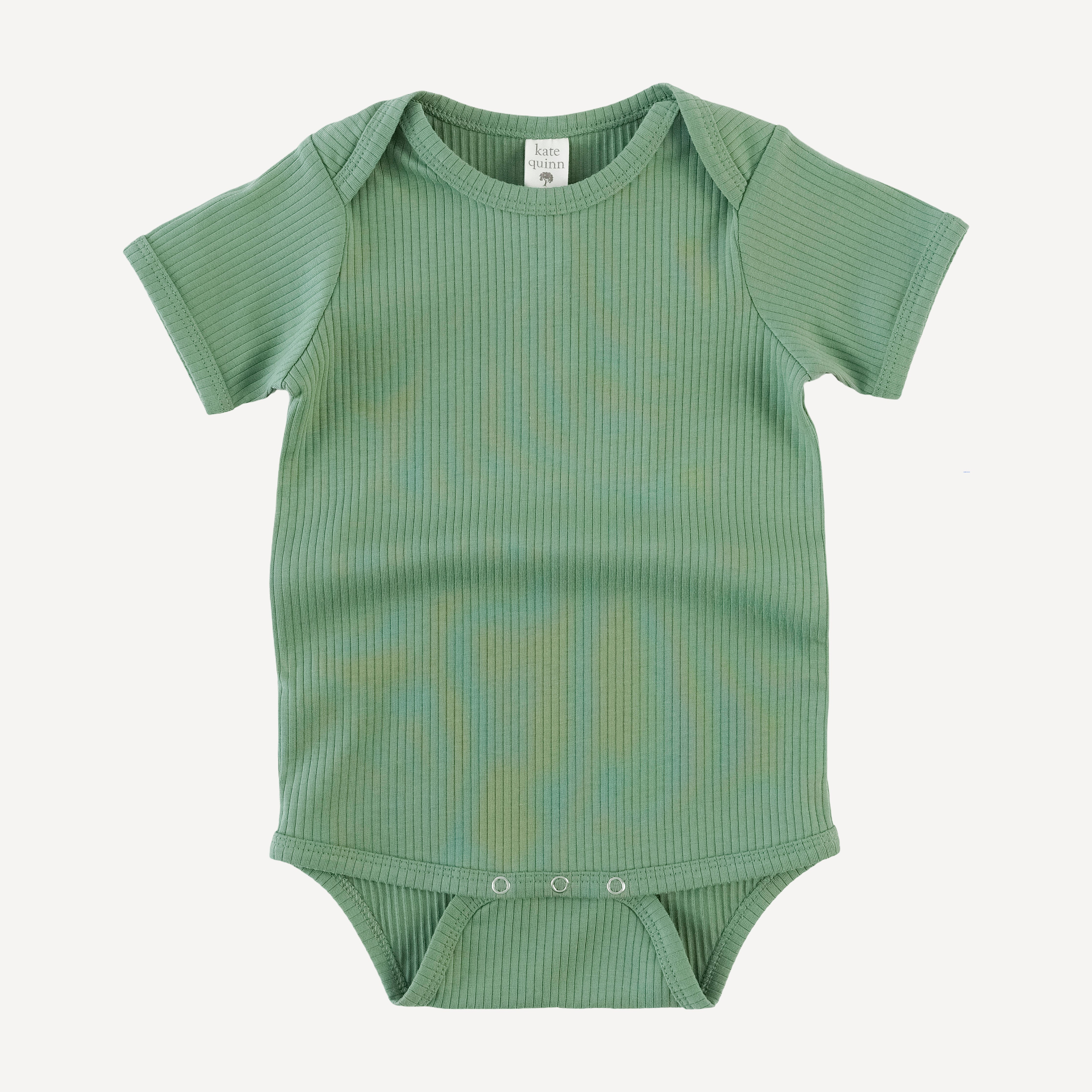 short sleeve lap neck bodysuit | hedge | organic cotton single rib ...