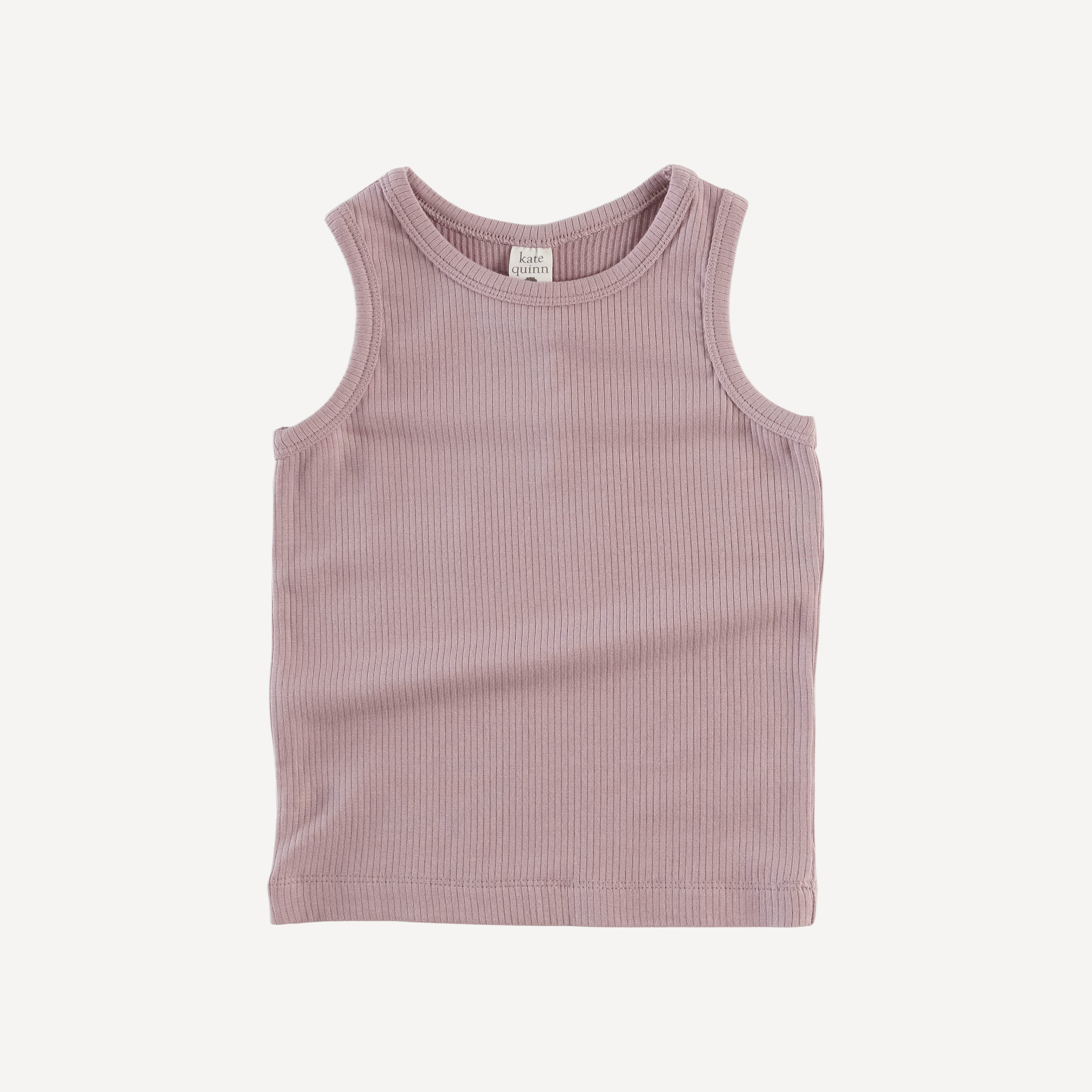 skinny tank | mauve taupe | modal skinny rib – kate quinn